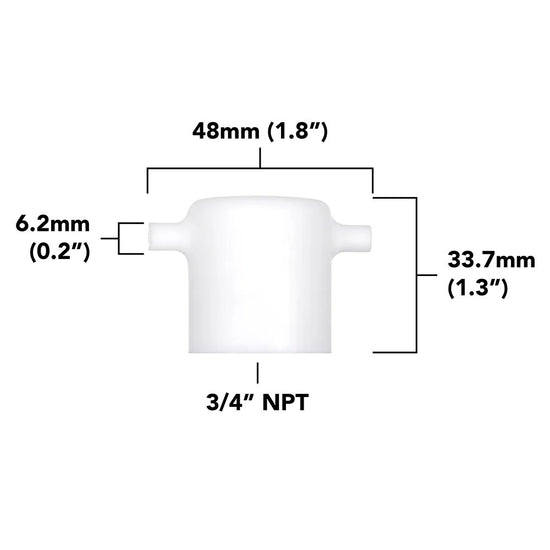 Gas Flow Cap – Sensors & Probes
