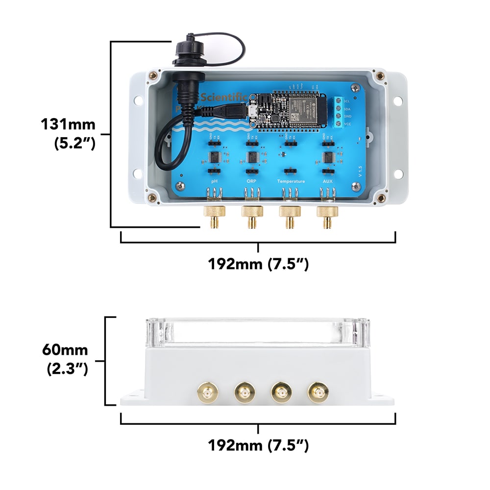 Atlas Scientific Wi-Fi Pool Enclosure - Sensors & probes – Sensors & Probes