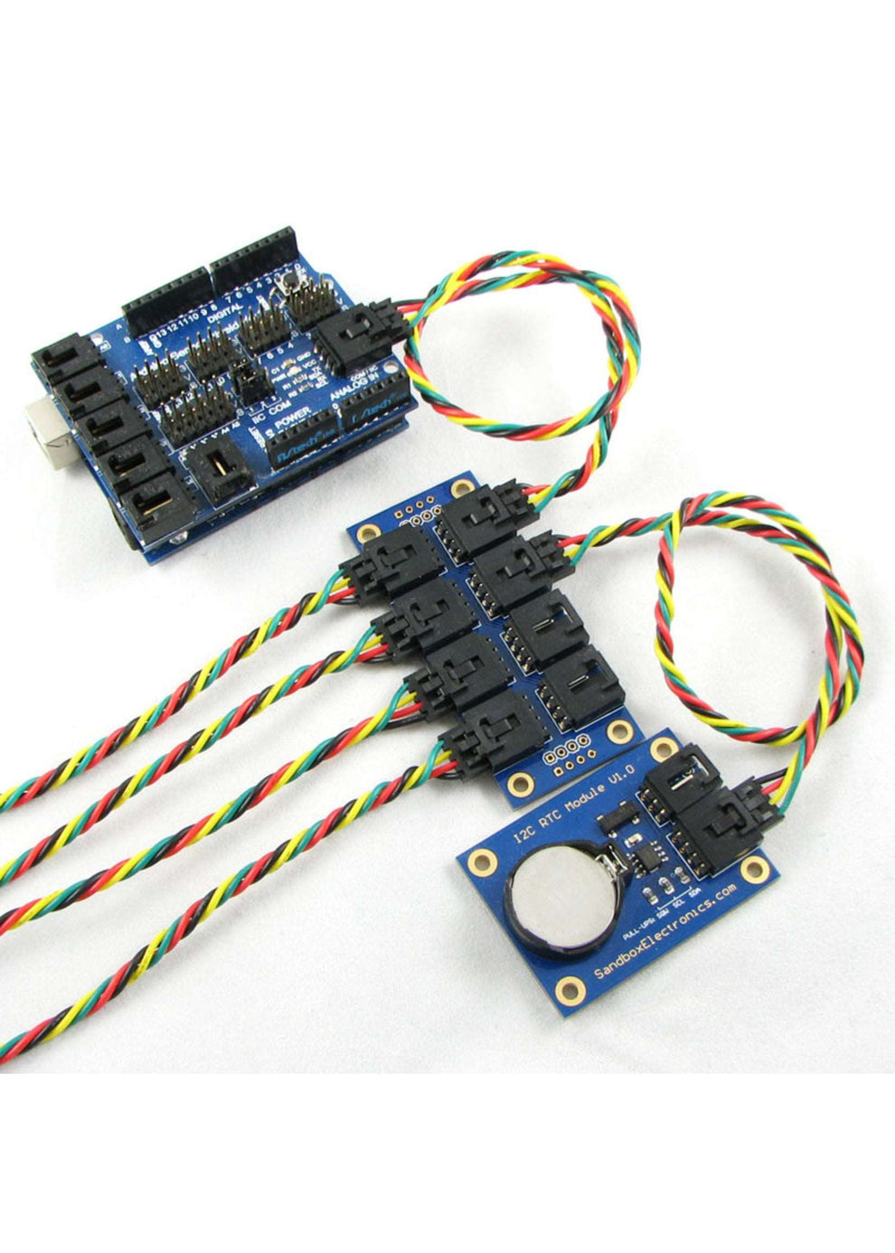 Sandbox Electronics I2C Passive Extender/ Patch Board - Sensors ...