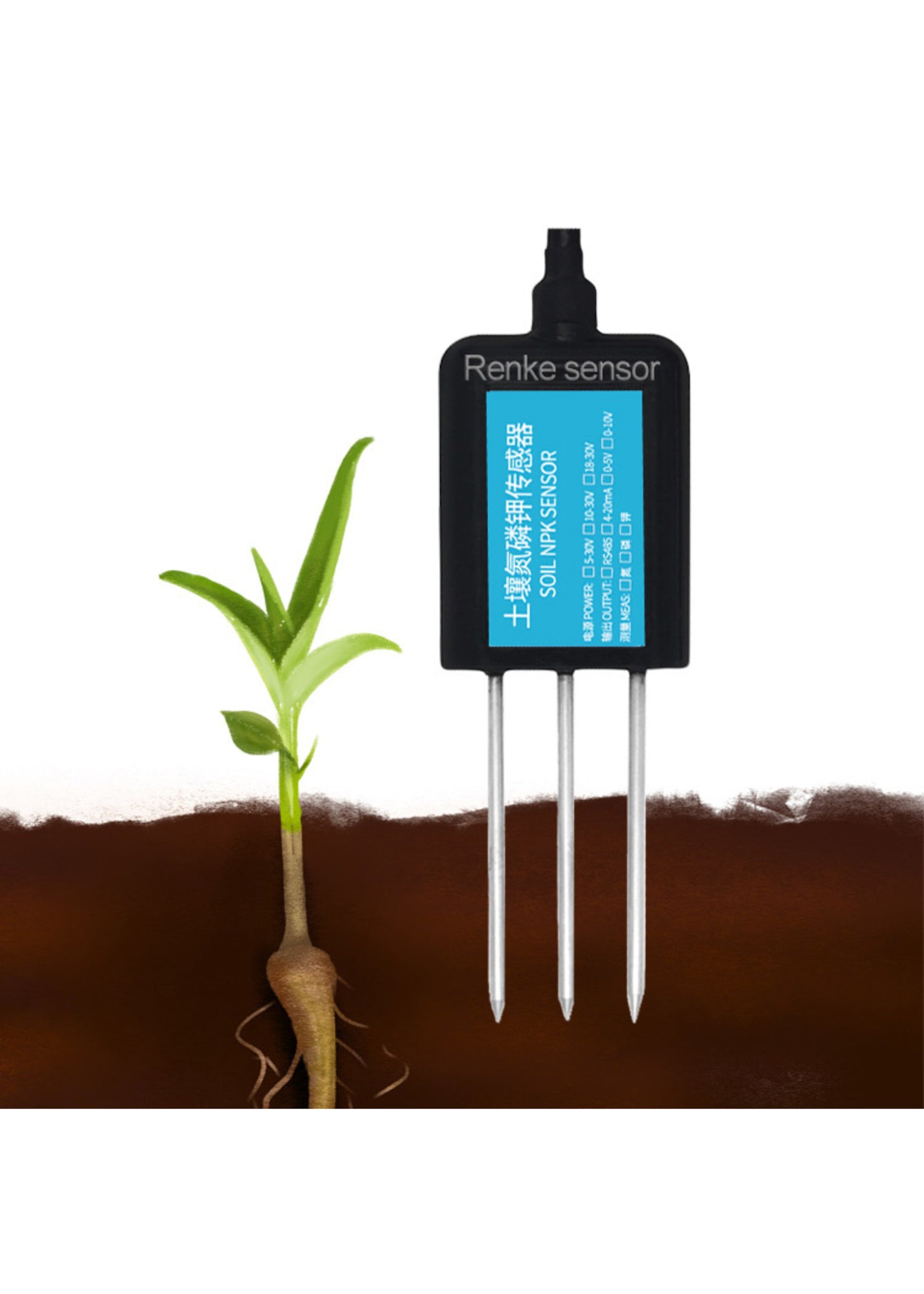 Sentec RS485 Soil NPK sensor | Sensors & probes – Sensors & Probes